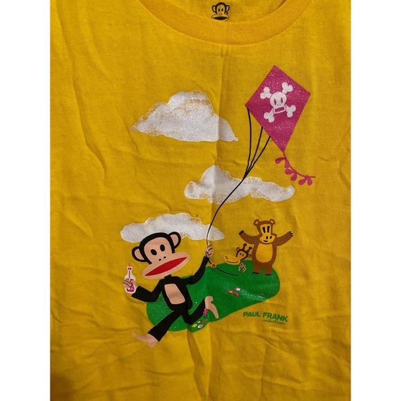 Paul Frank | Shirts & Tops | Y2k Vintage Paul Frank Youth L Yellow ...